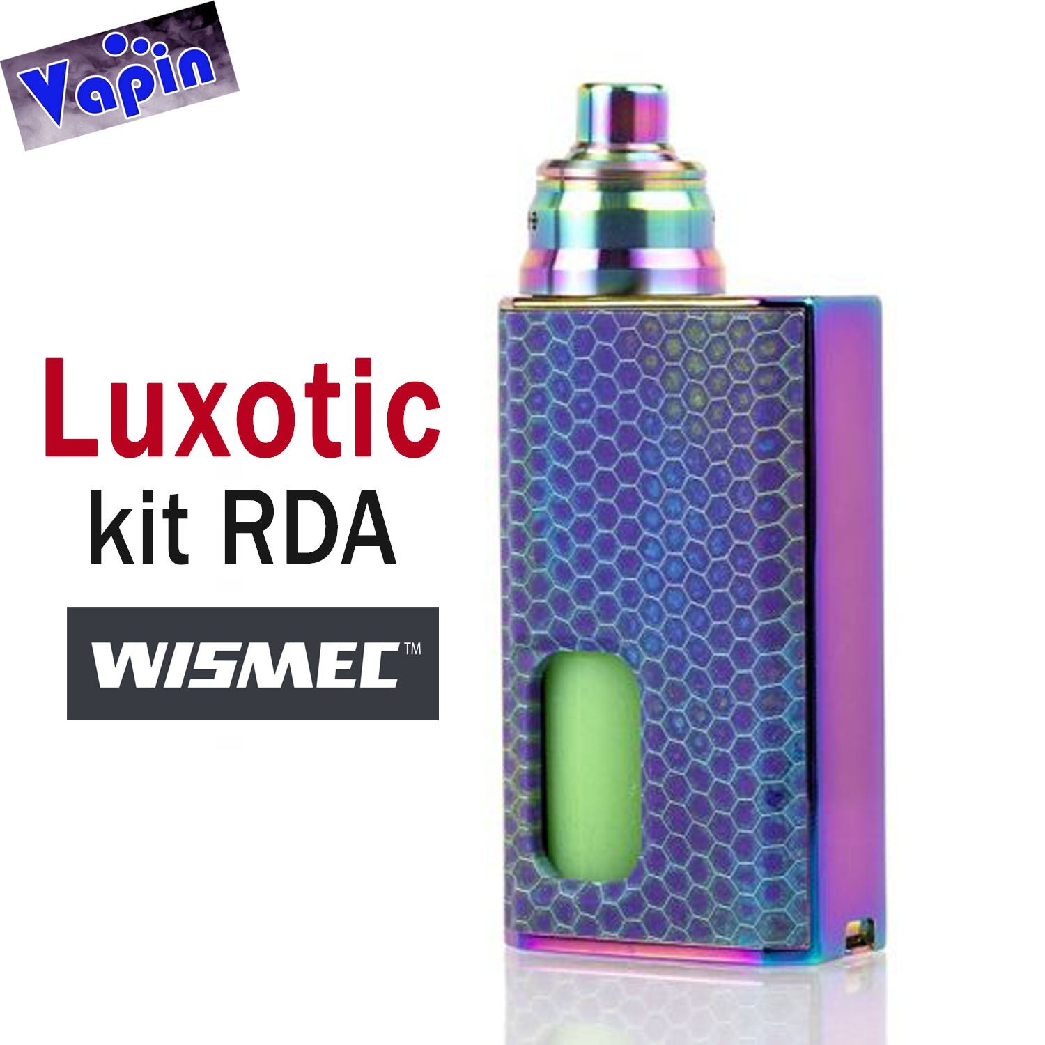 Luxotic kit BF con Tobhino RDA Honeycomb de Wismec