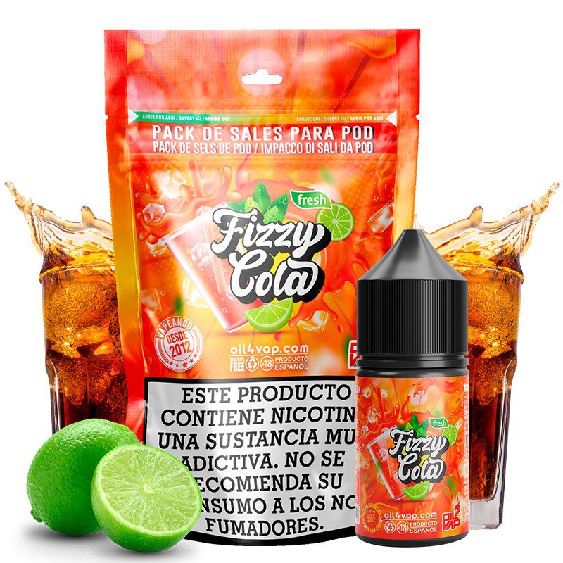 Pack Fizzy Cola 23ml Sales Nicotina de Oil4vap | Vapin